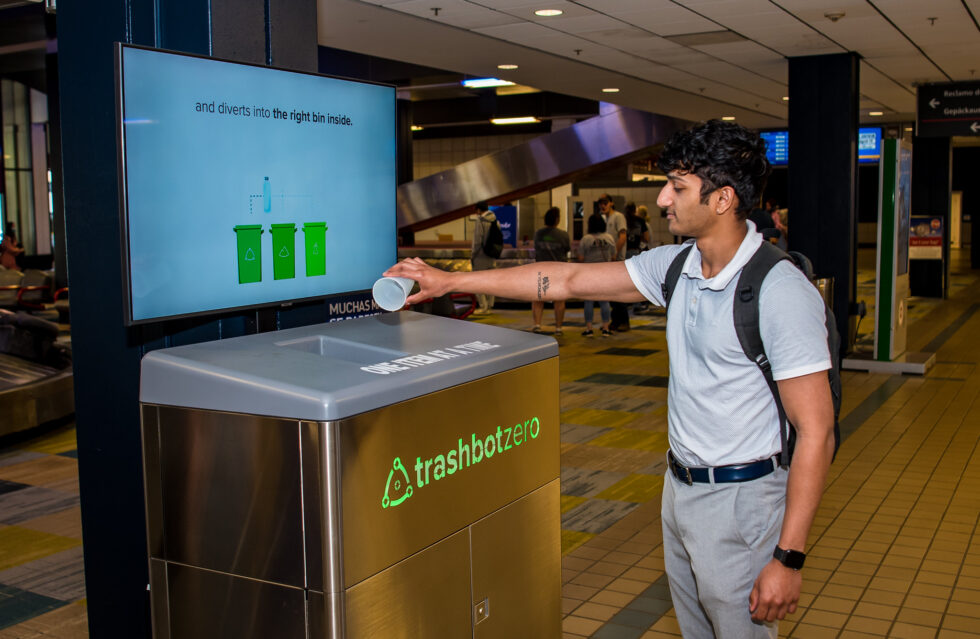Smart Recycling and Garbage Can - Fly Pittsburgh