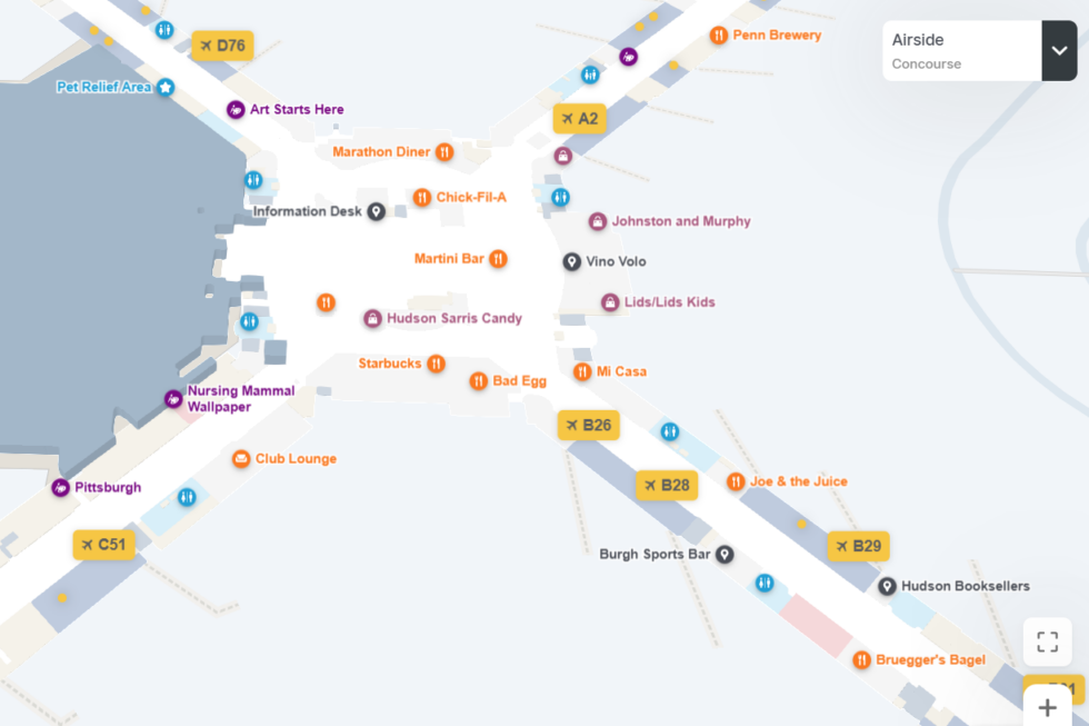 Interactive Digital Maps - Fly Pittsburgh